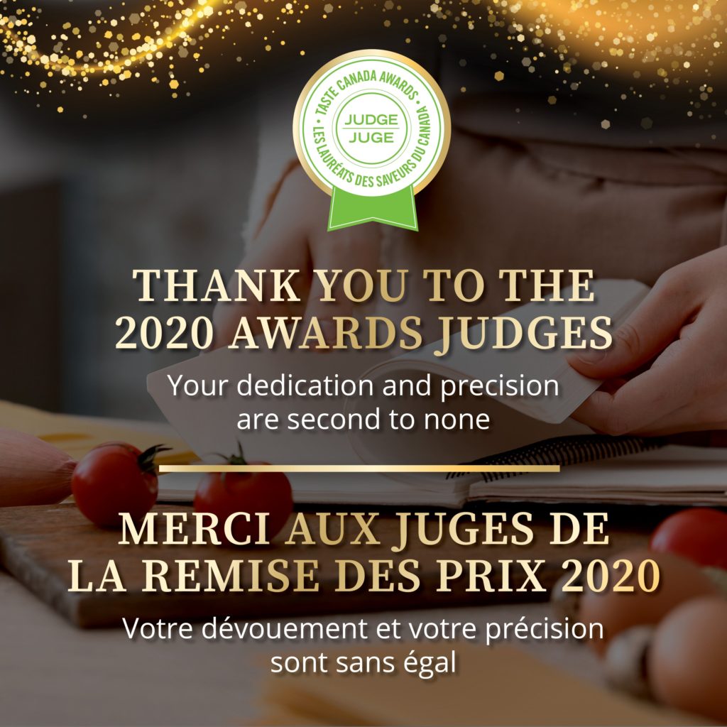 2020 Awards Judges - Taste Canada